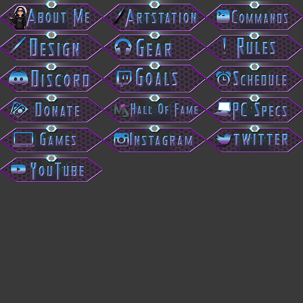 ArtStation - Twitch Panels
