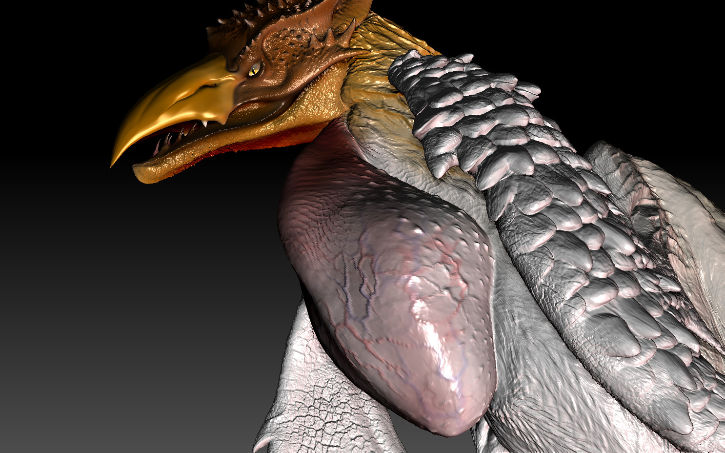 ArtStation - Giant Raptor Bird