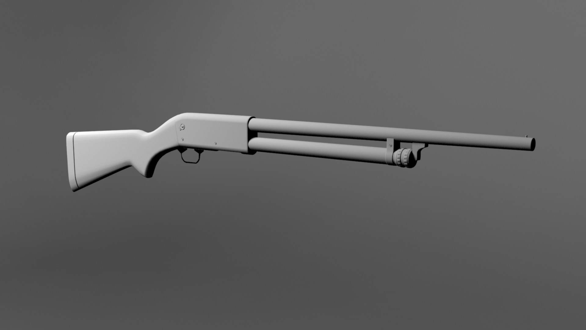ArtStation - WIP Pump Shotty