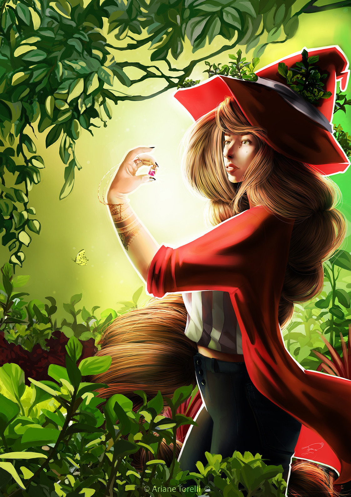 ArtStation - Spring Witch