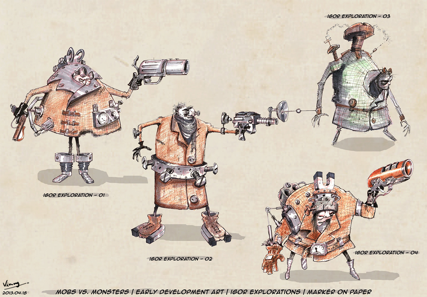 ArtStation - Character design