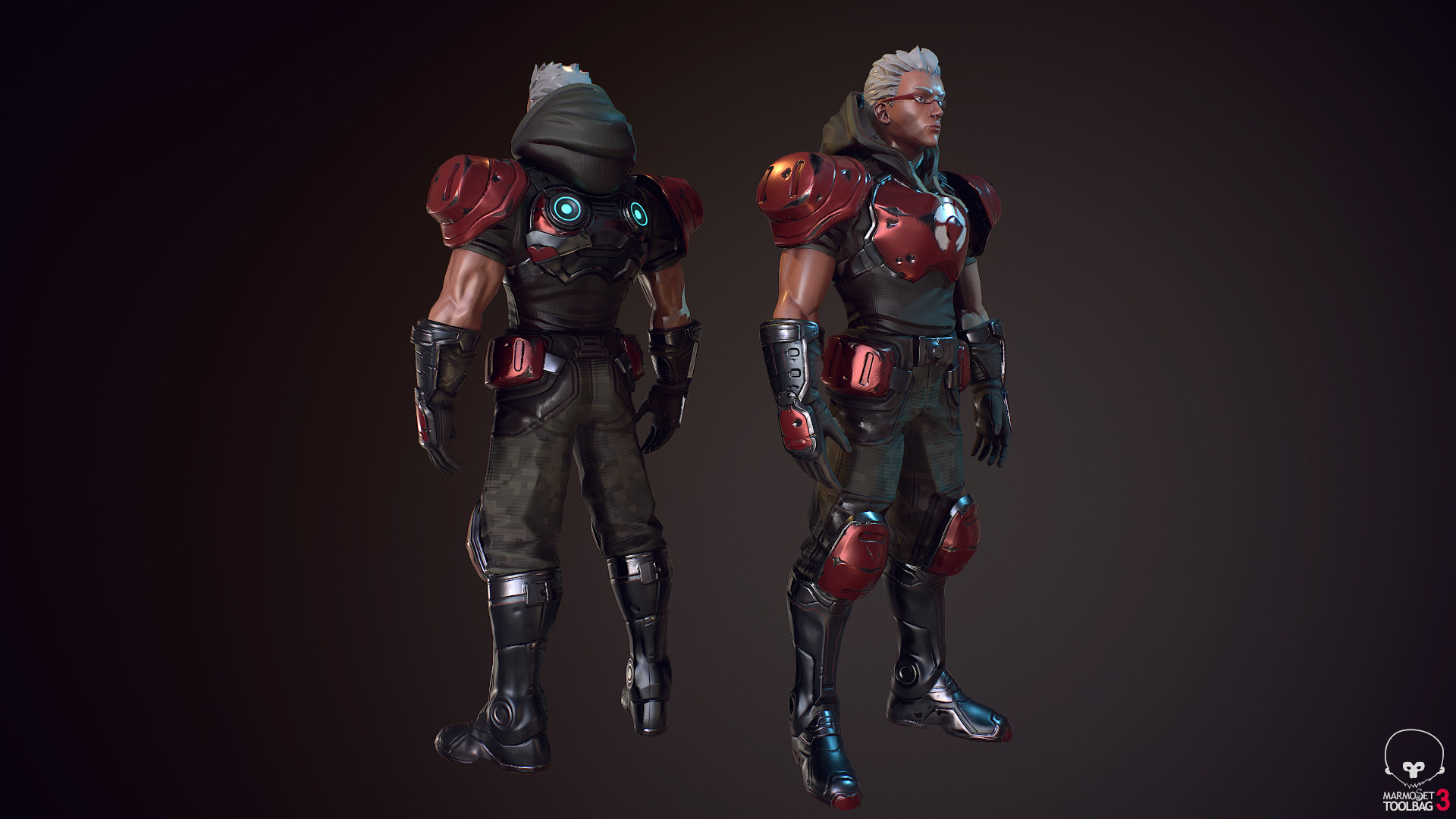 ArtStation - Sci-Fi Male Soldier