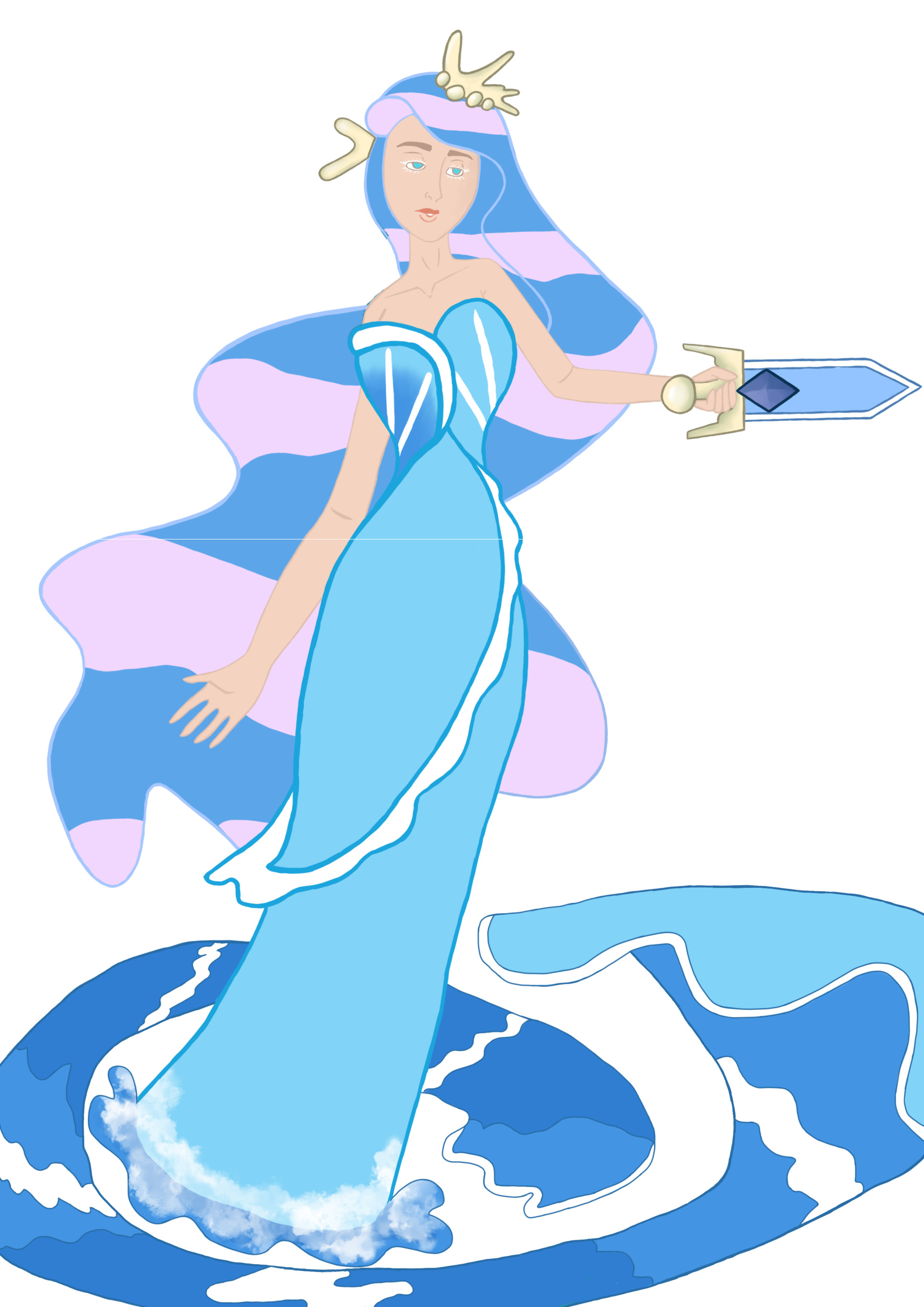 ArtStation - Sea Fairy Cookie