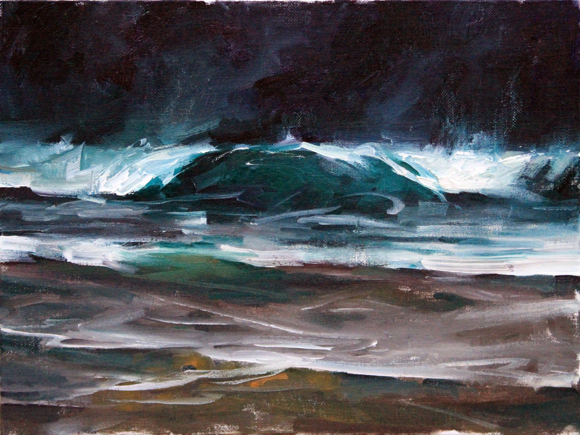 ArtStation - Waves From the Beach House