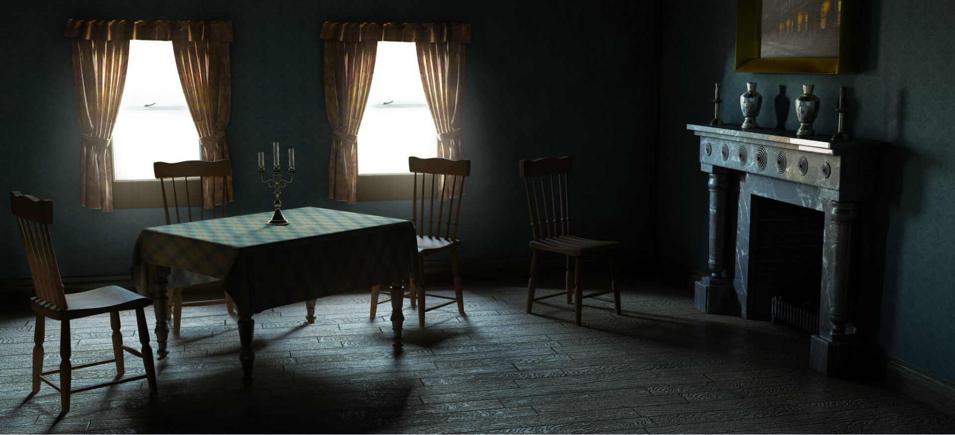 HARMEET JANDU - Interior Victorian environment