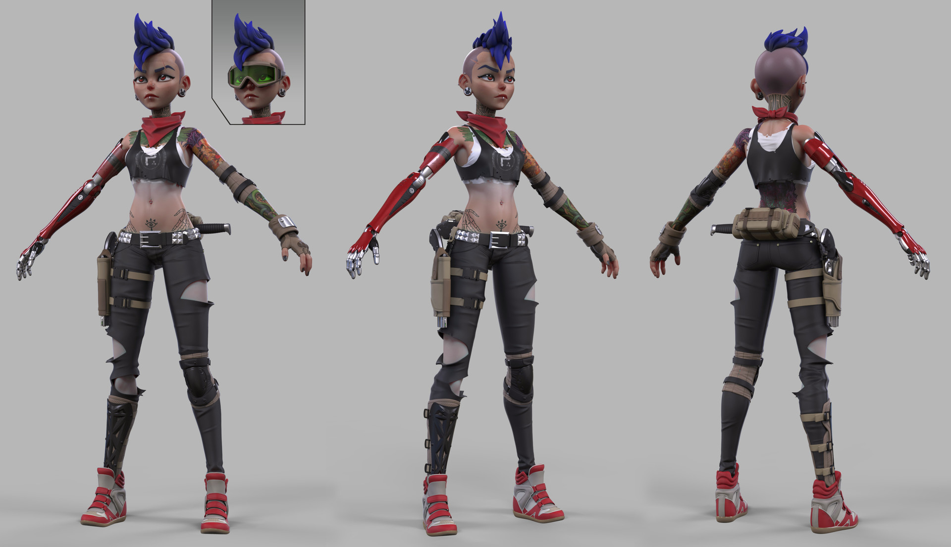ArtStation - Random Girl WIP 2
