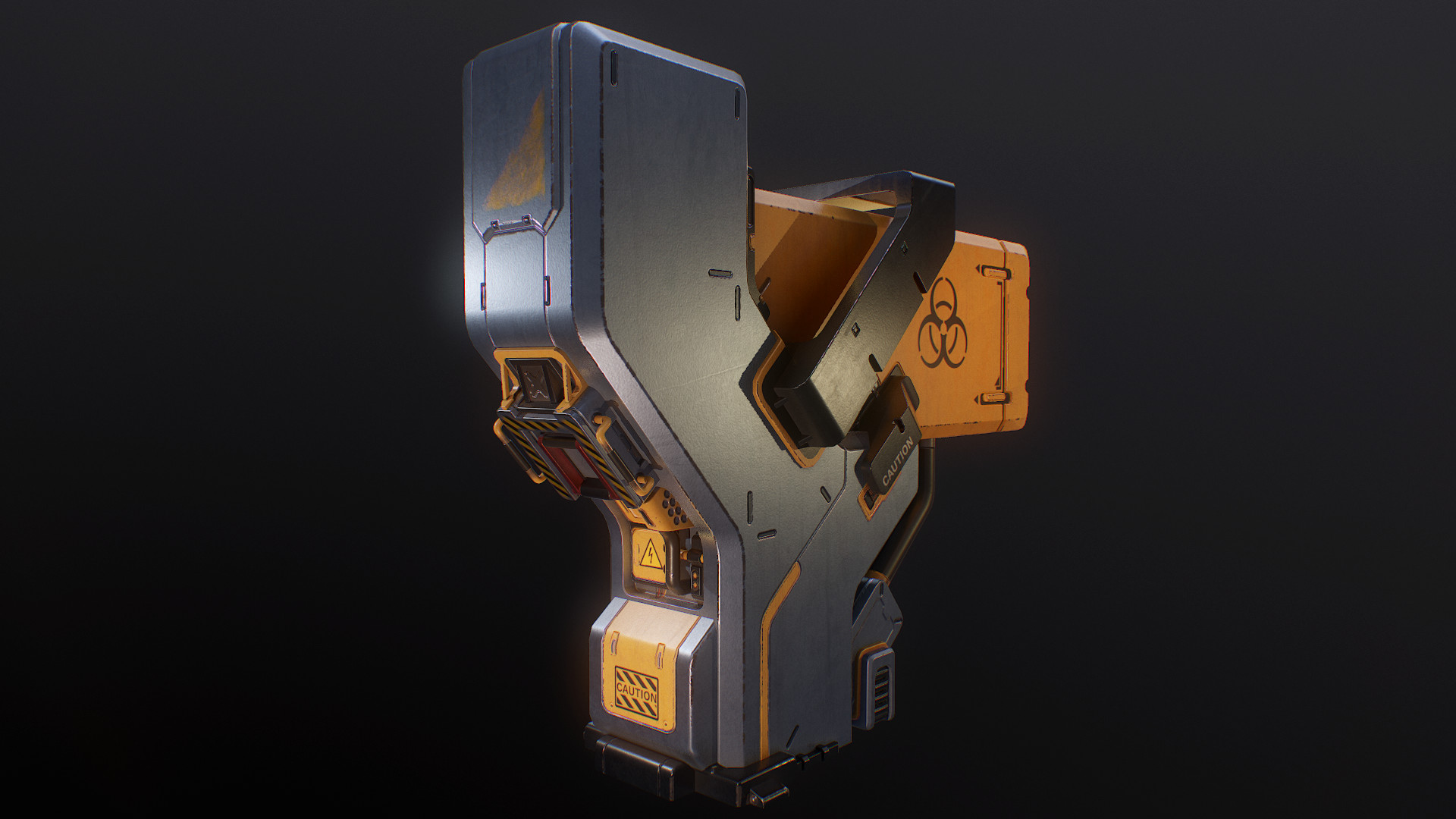 ArtStation - Sci-Fi prop practice