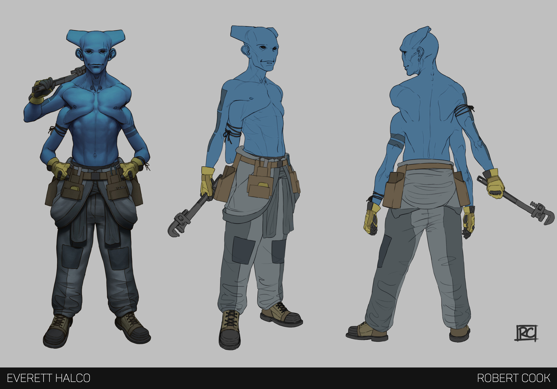 ArtStation - Everett Halco Concept, Robert Cook