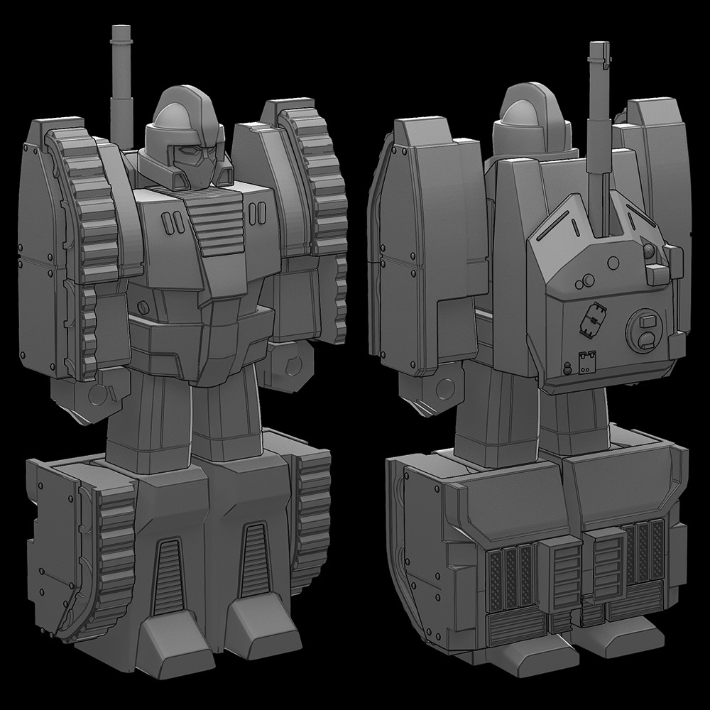 ArtStation - Tank Mech (Transformer)