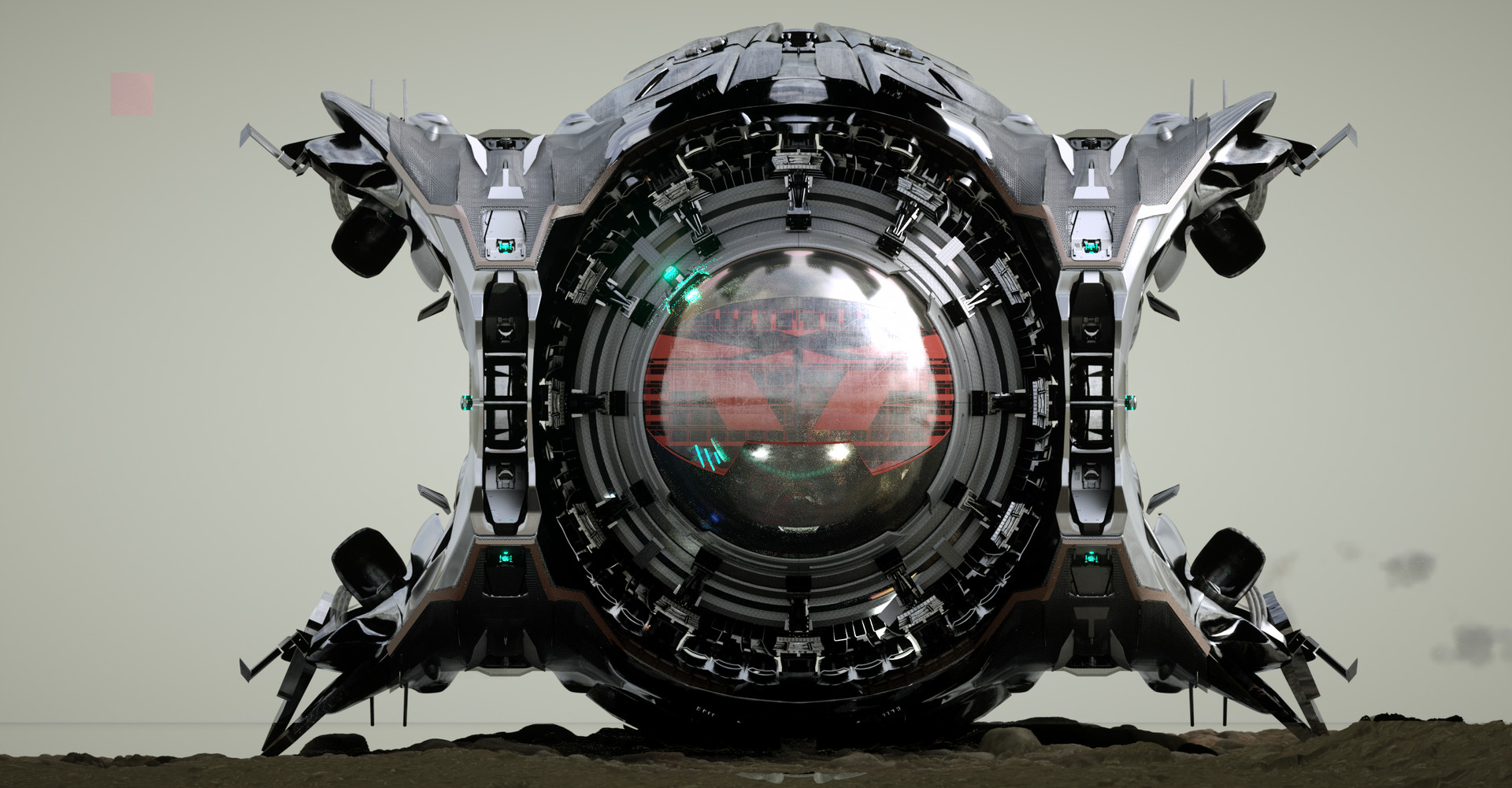 Ivan Weightman - Marvel Infinity War Escape Pod Design