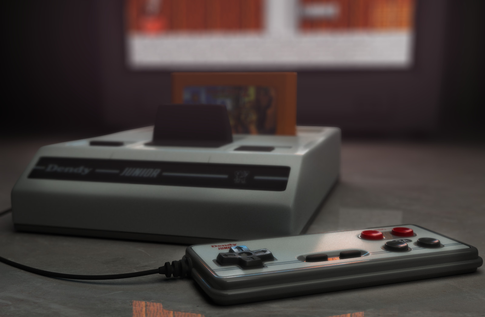 ArtStation - dendy (russian replica nes), Pavel Cherkasov