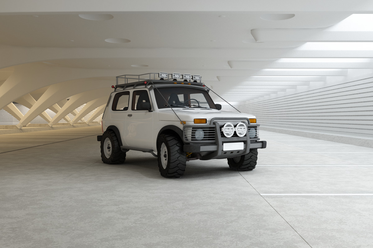 ArtStation - lada niva