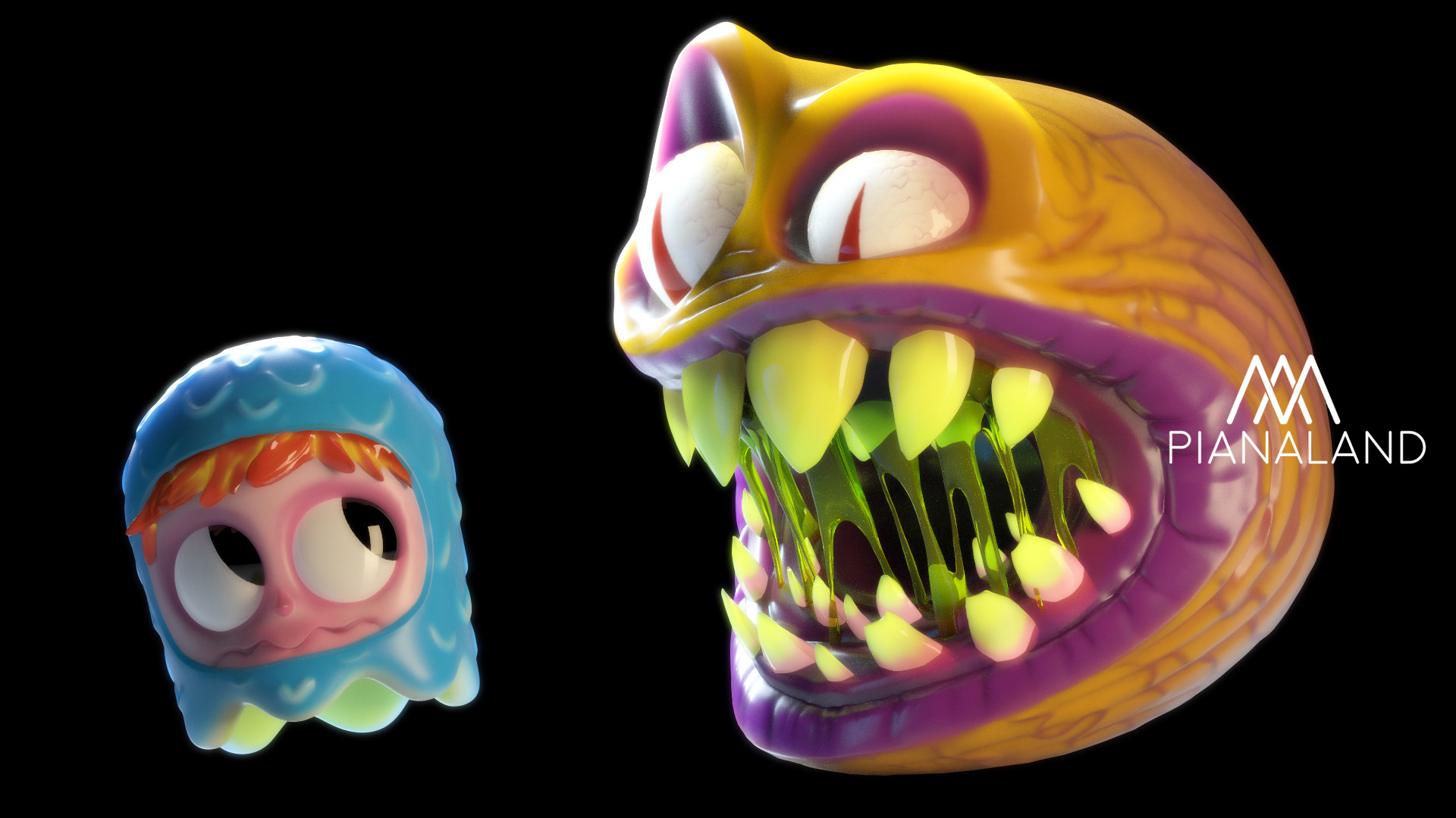 ArtStation - The Real Pac-Man(ster)