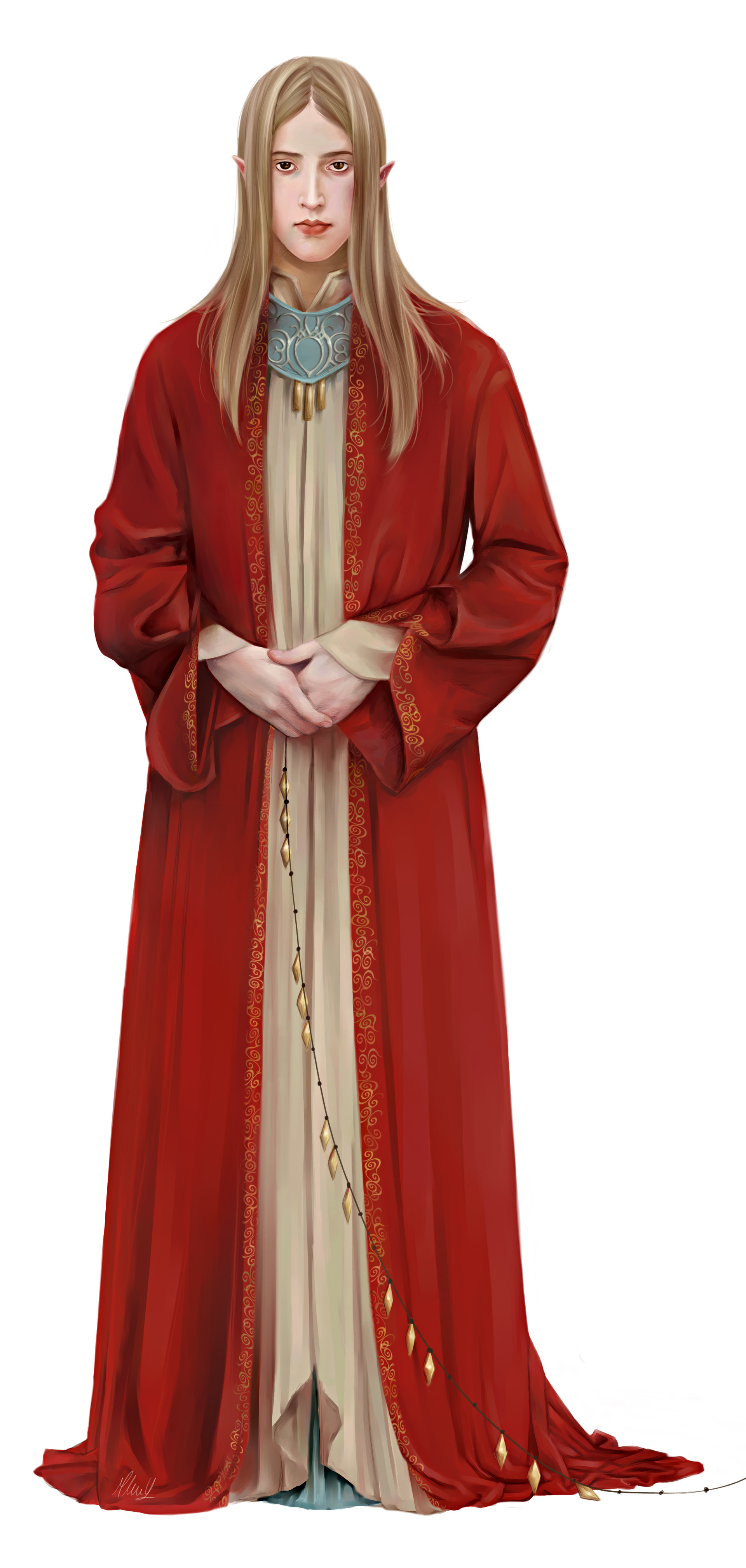 ArtStation - Boring looking elf