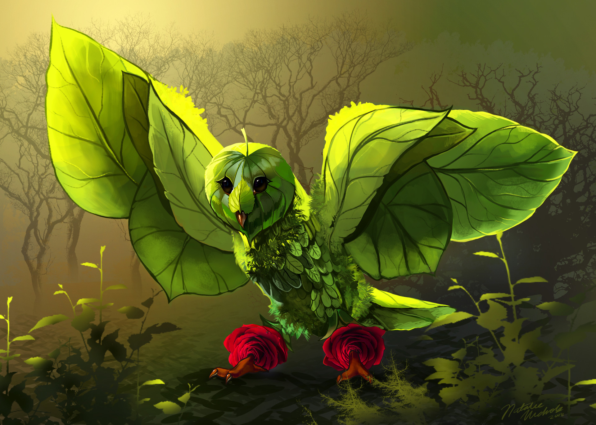 ArtStation - Rose Owl