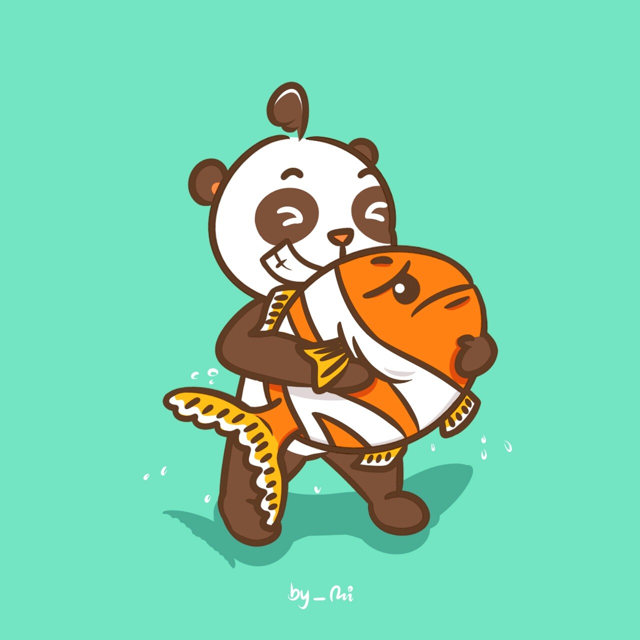 ArtStation - eat fish