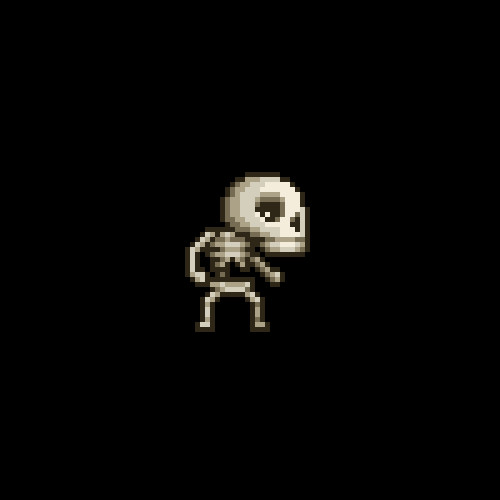 ArtStation - Pixel monster:Goblin skeleton