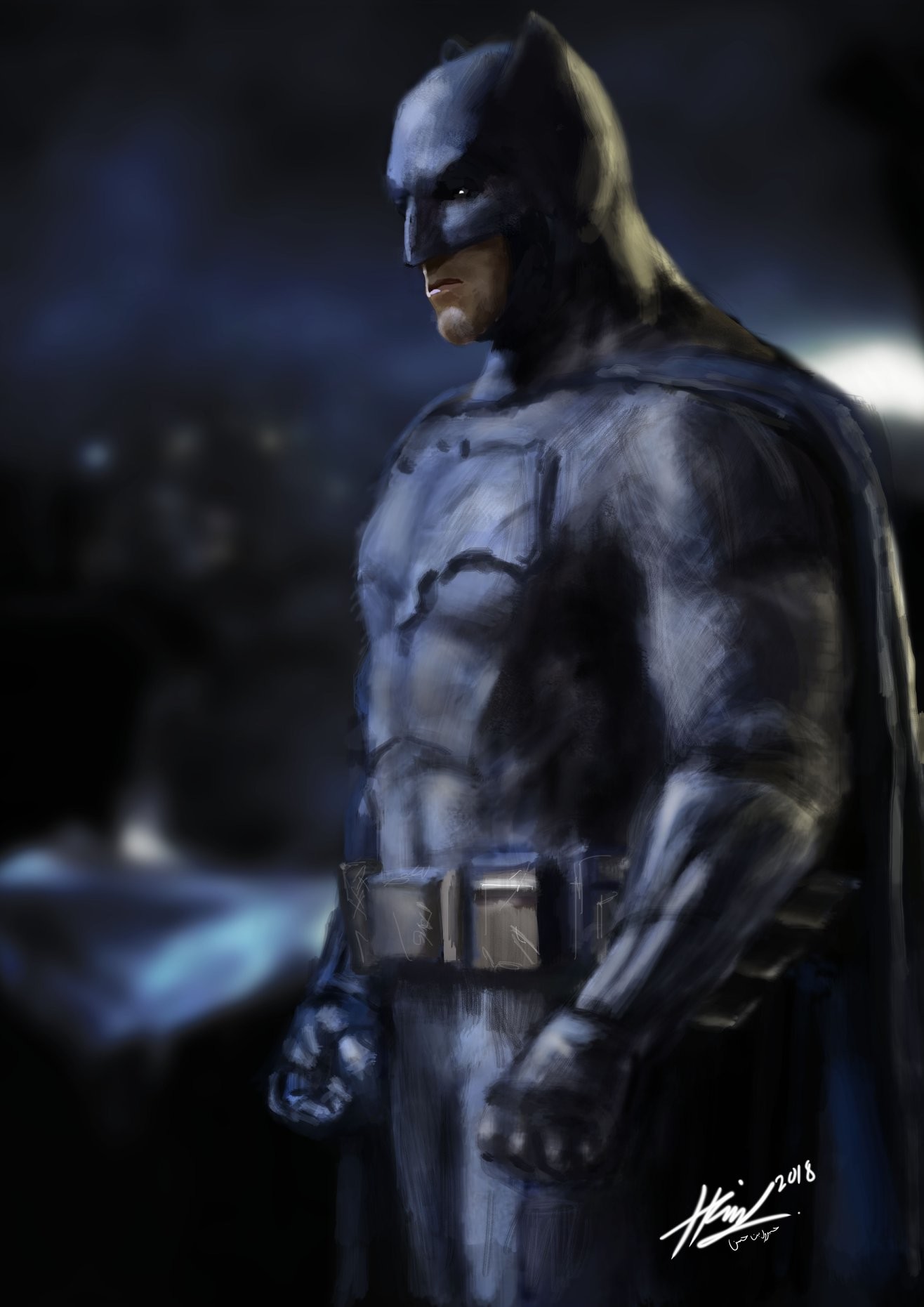 ArtStation - Batfleck Rough Justice - cinematic test