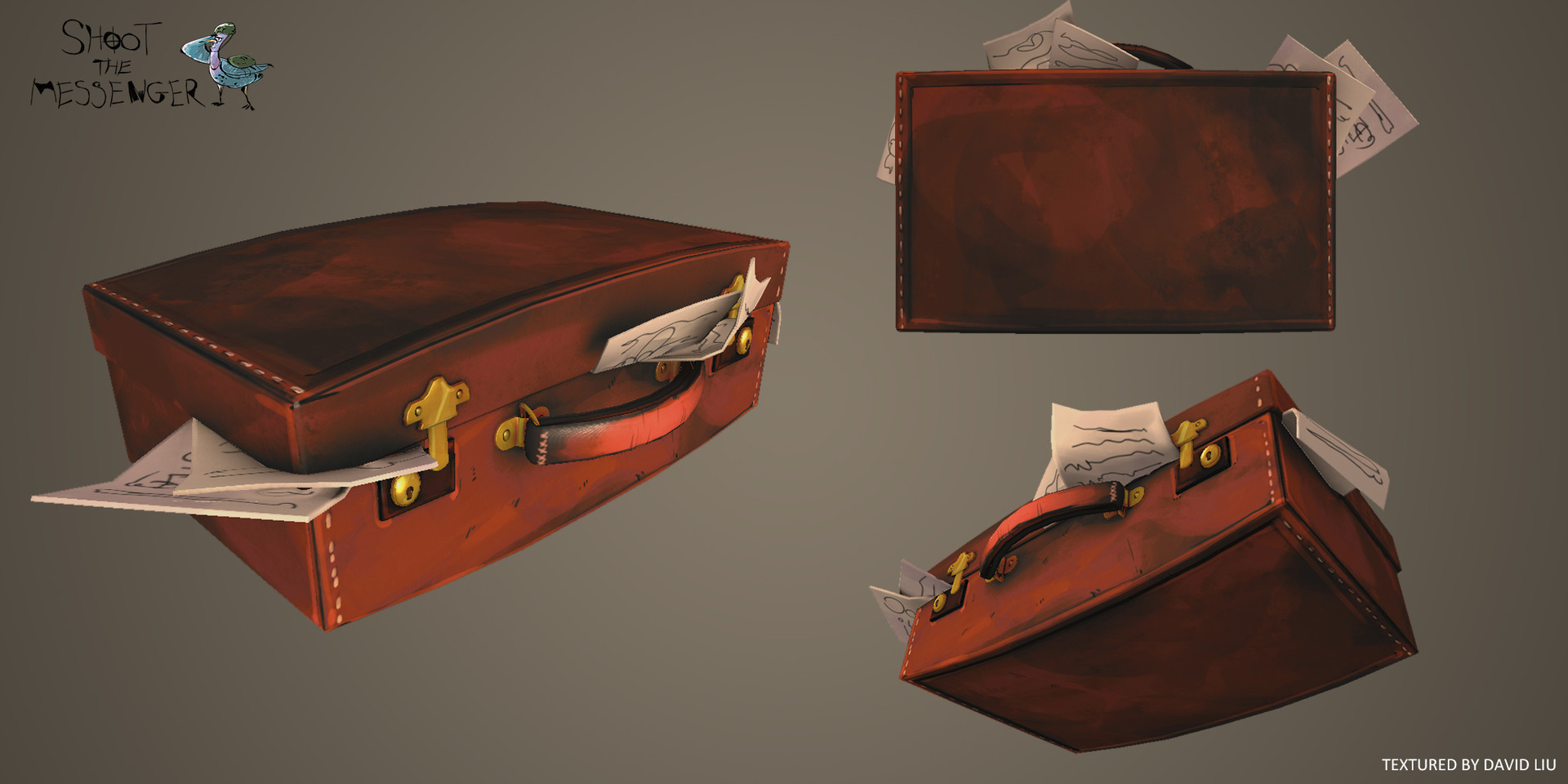 Taolun Guo - Shoot the Messenger: Props