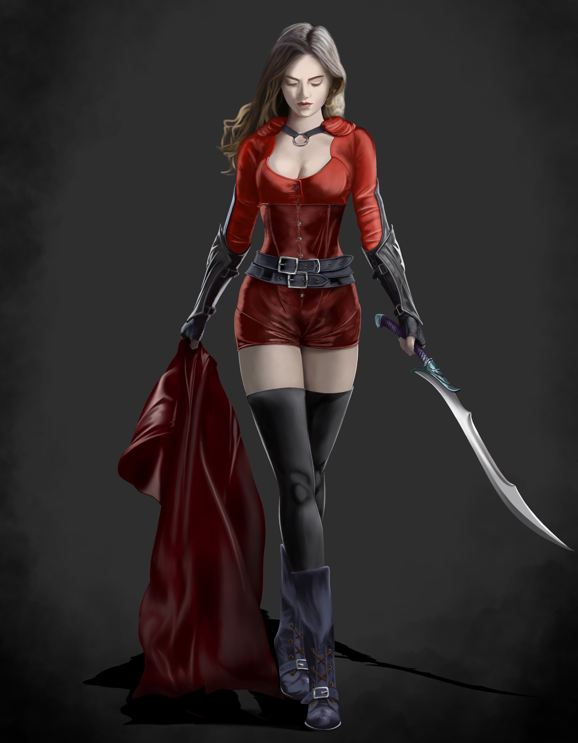 ArtStation - Blood Rose