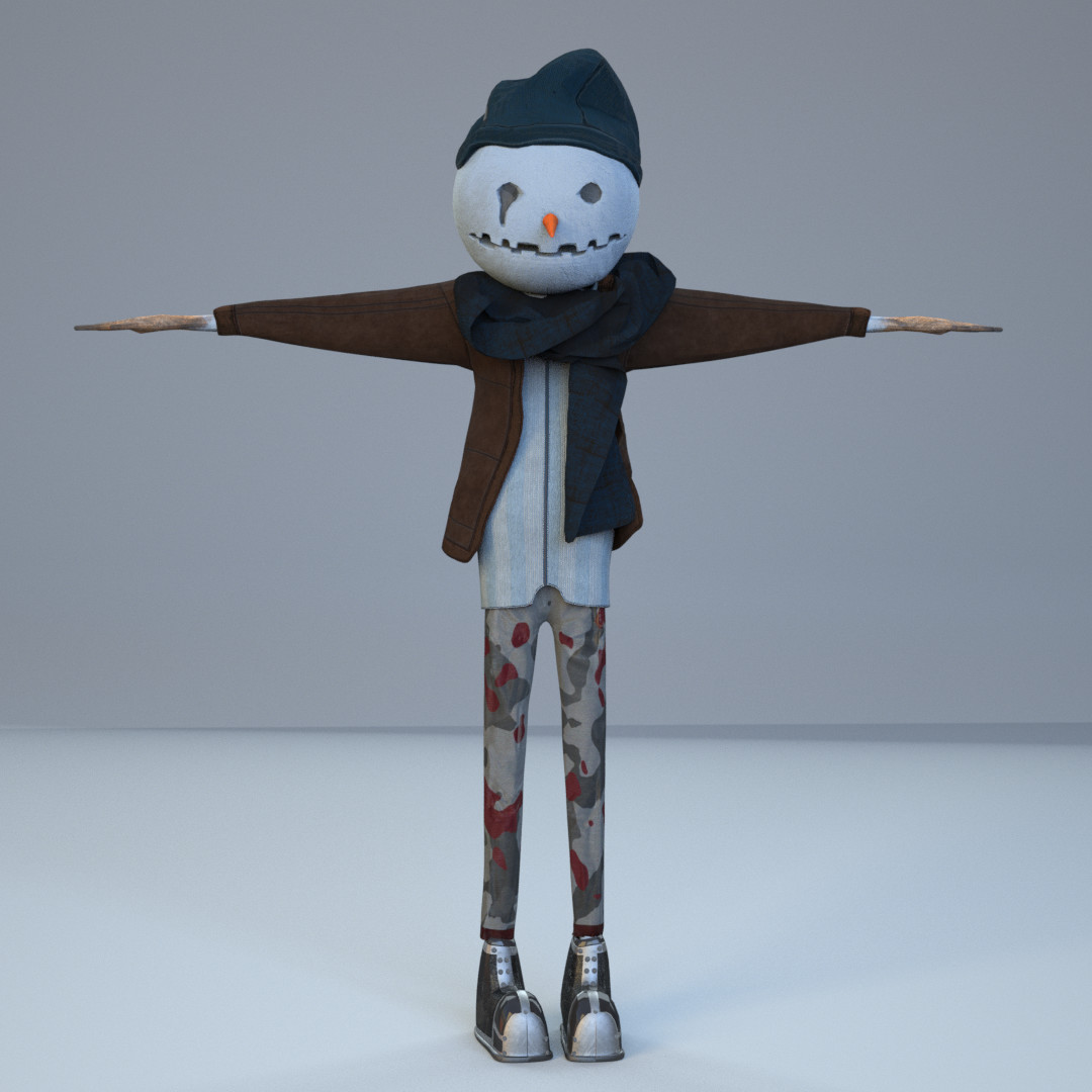 ArtStation - Snowman