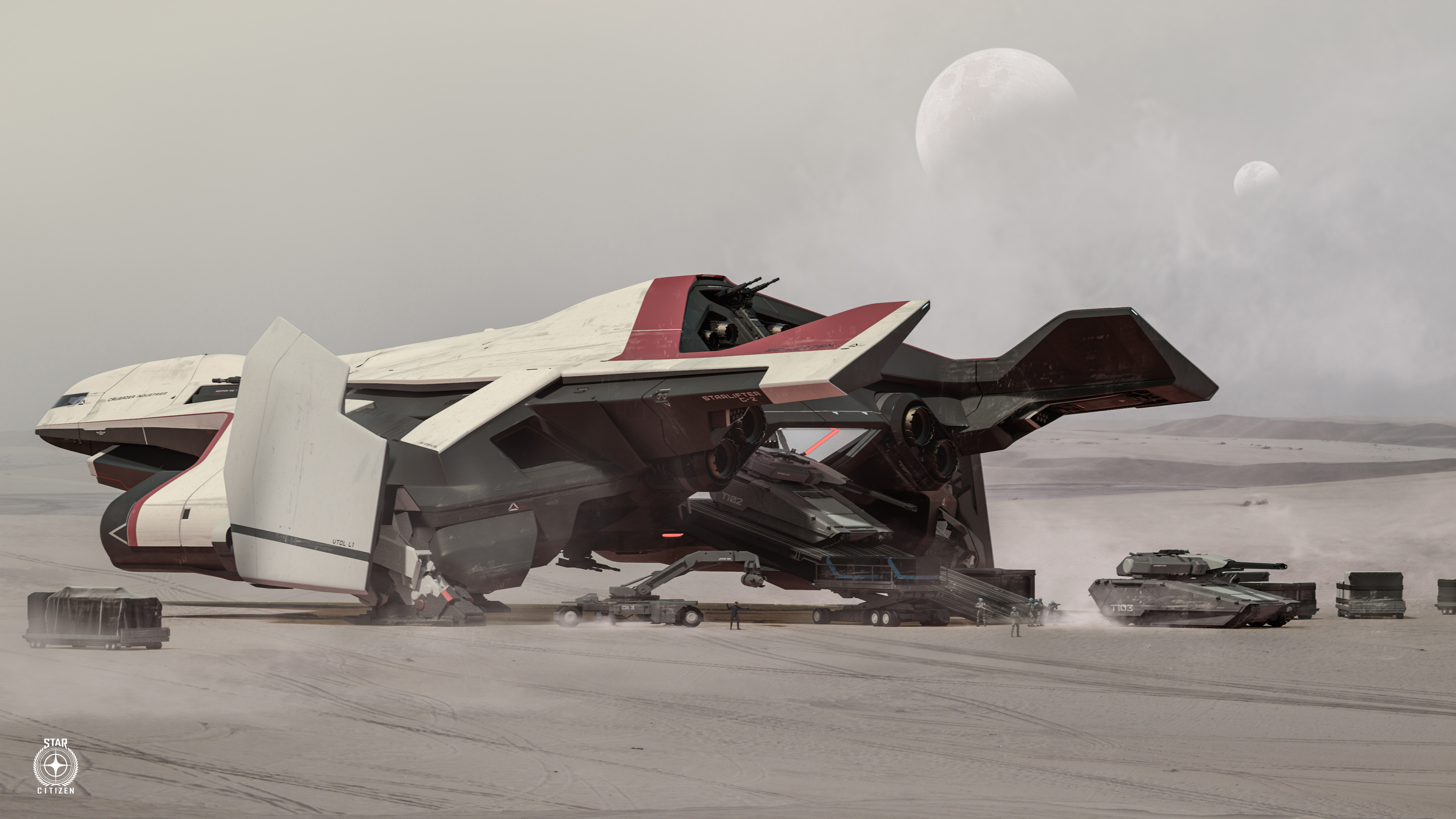 COMET 76 - Michael Oberschneider - STAR CITIZEN - HERCULES STARLIFTER ...
