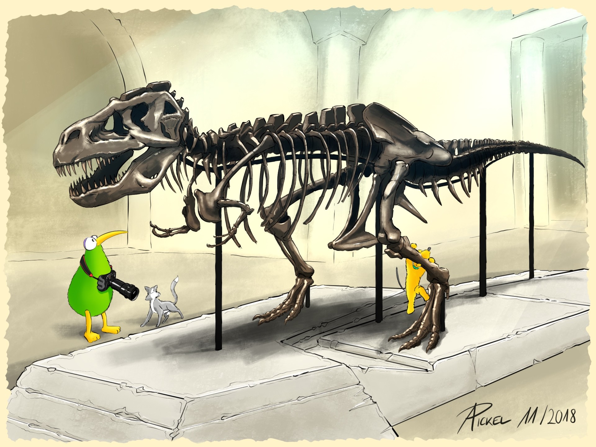 ArtStation - Day 56 - US National Museum of Natural History (New York)