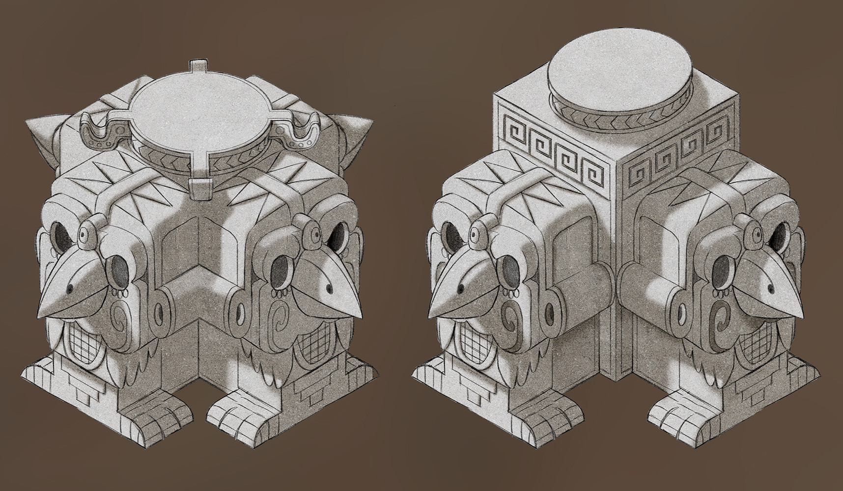 Tozani - Visual development for Eddie the Bird reveal trailer.