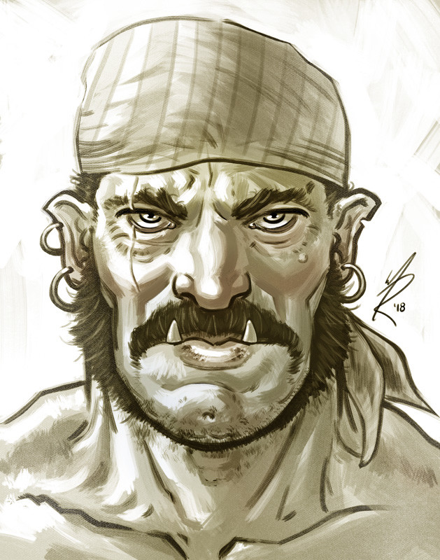 ArtStation - Pirate portrait 2