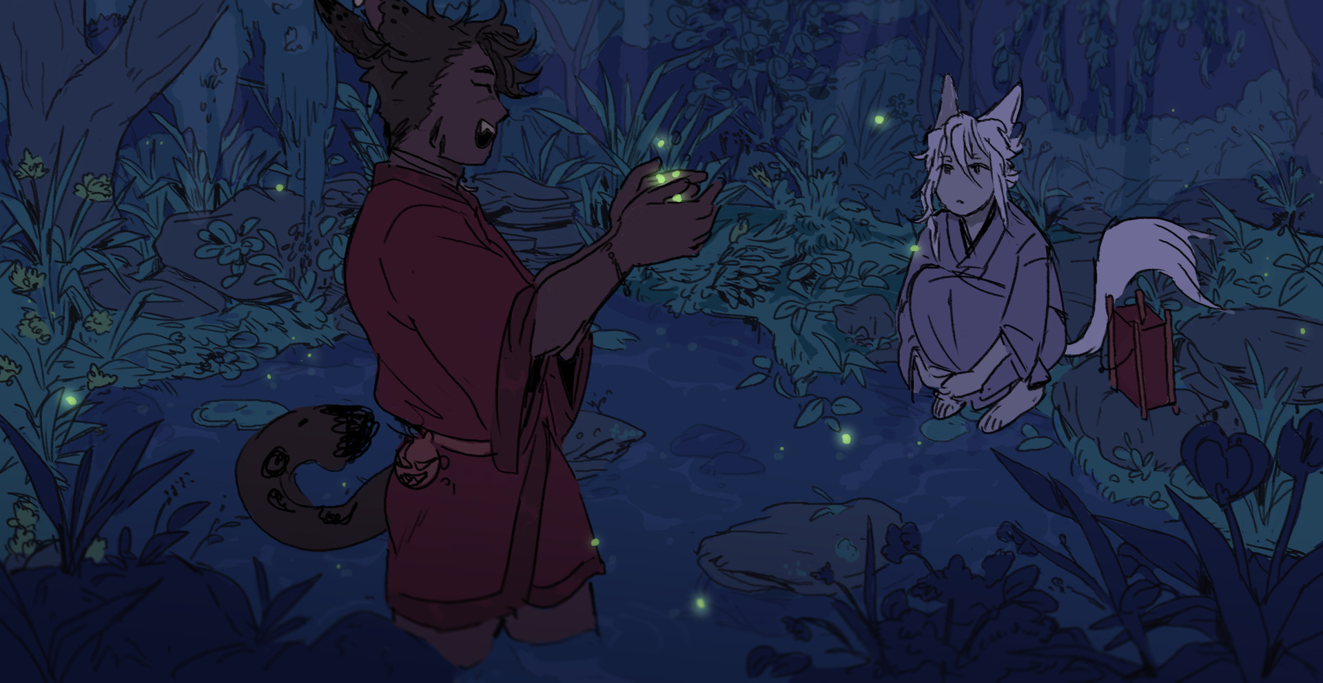 ArtStation - Fireflies