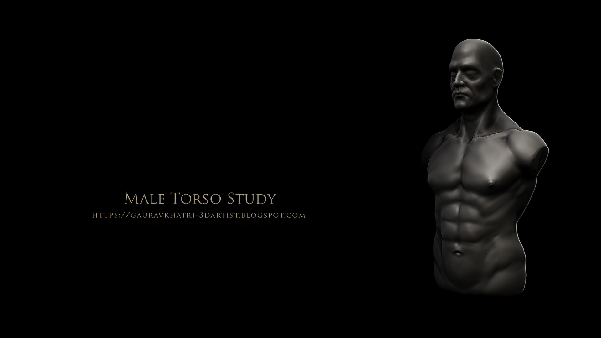 ArtStation - Male_Torso_Study