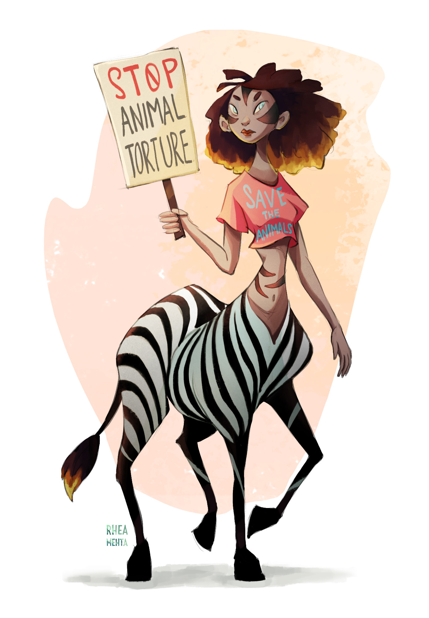 zebra centaur