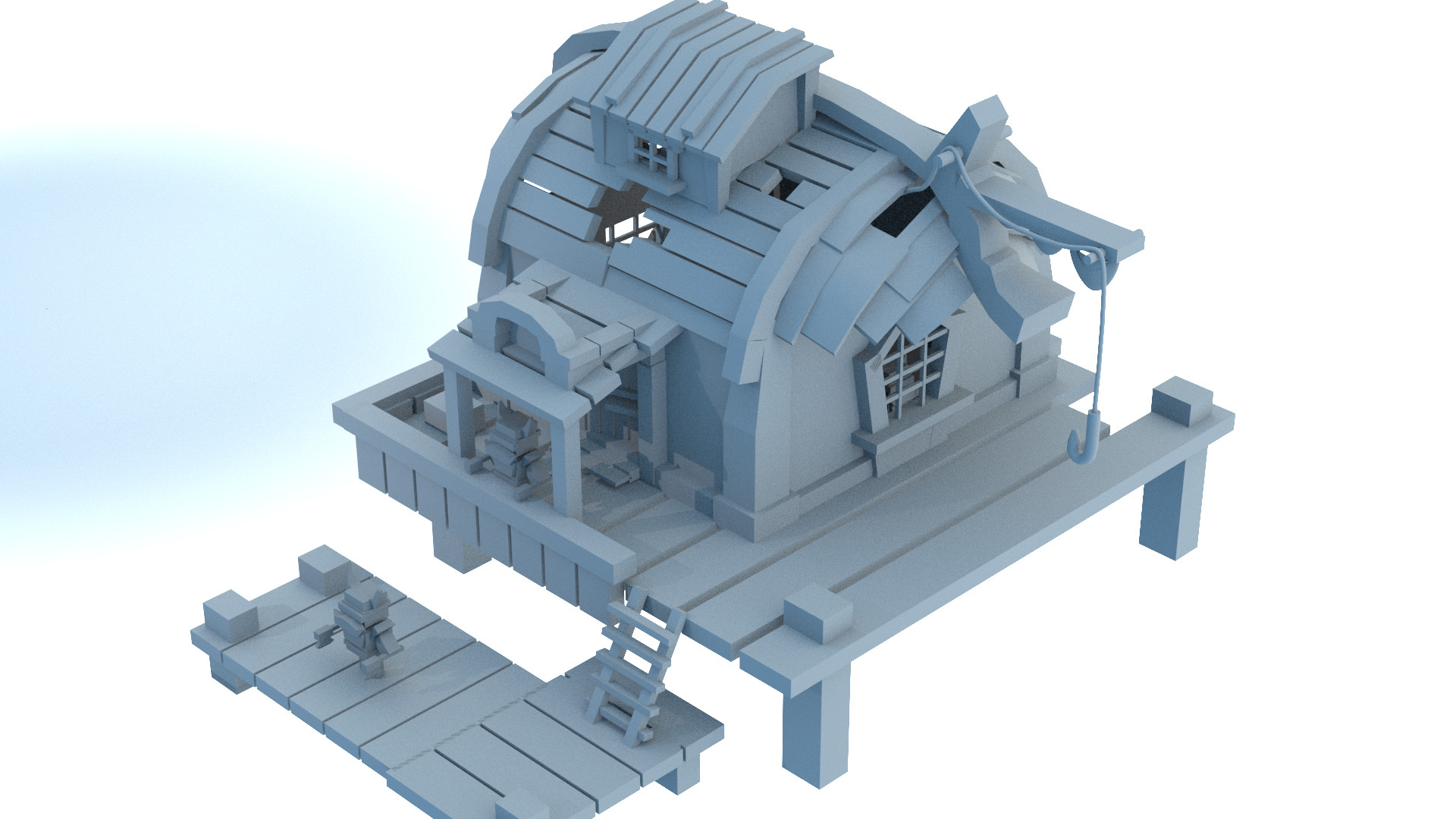 ArtStation - 3D Model House