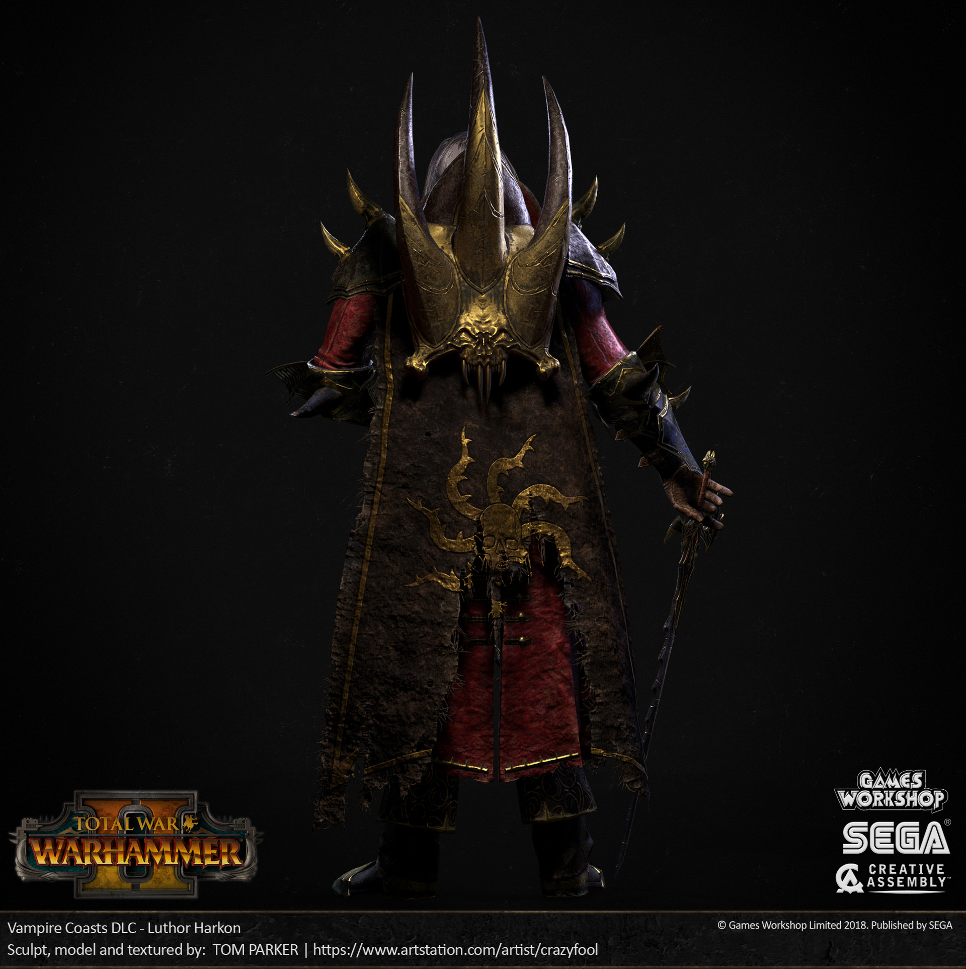 Tom Parker - Total War Warhammer 2 DLC - Luthor Harkon