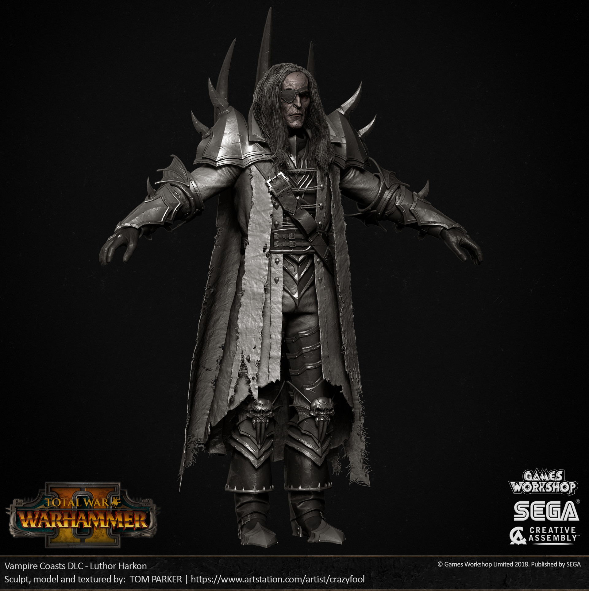 Tom Parker - Total War Warhammer 2 DLC - Luthor Harkon