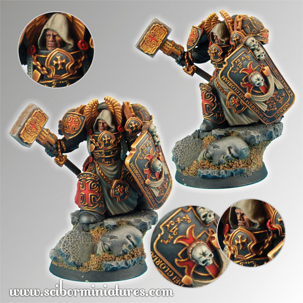 ArtStation - Sci Fi Templars miniatures