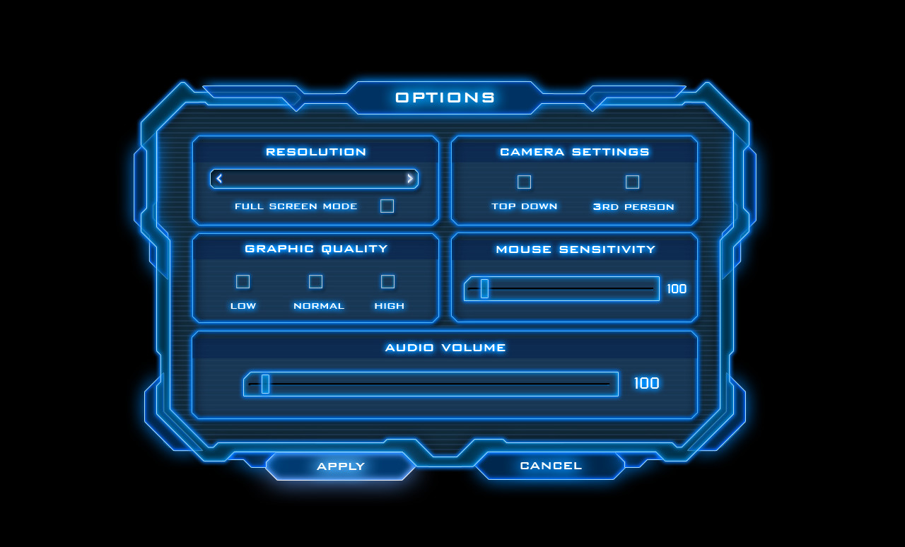Jan Čištín - Miner Wars Arena - Game User Interface (GUI, UI, HUD)