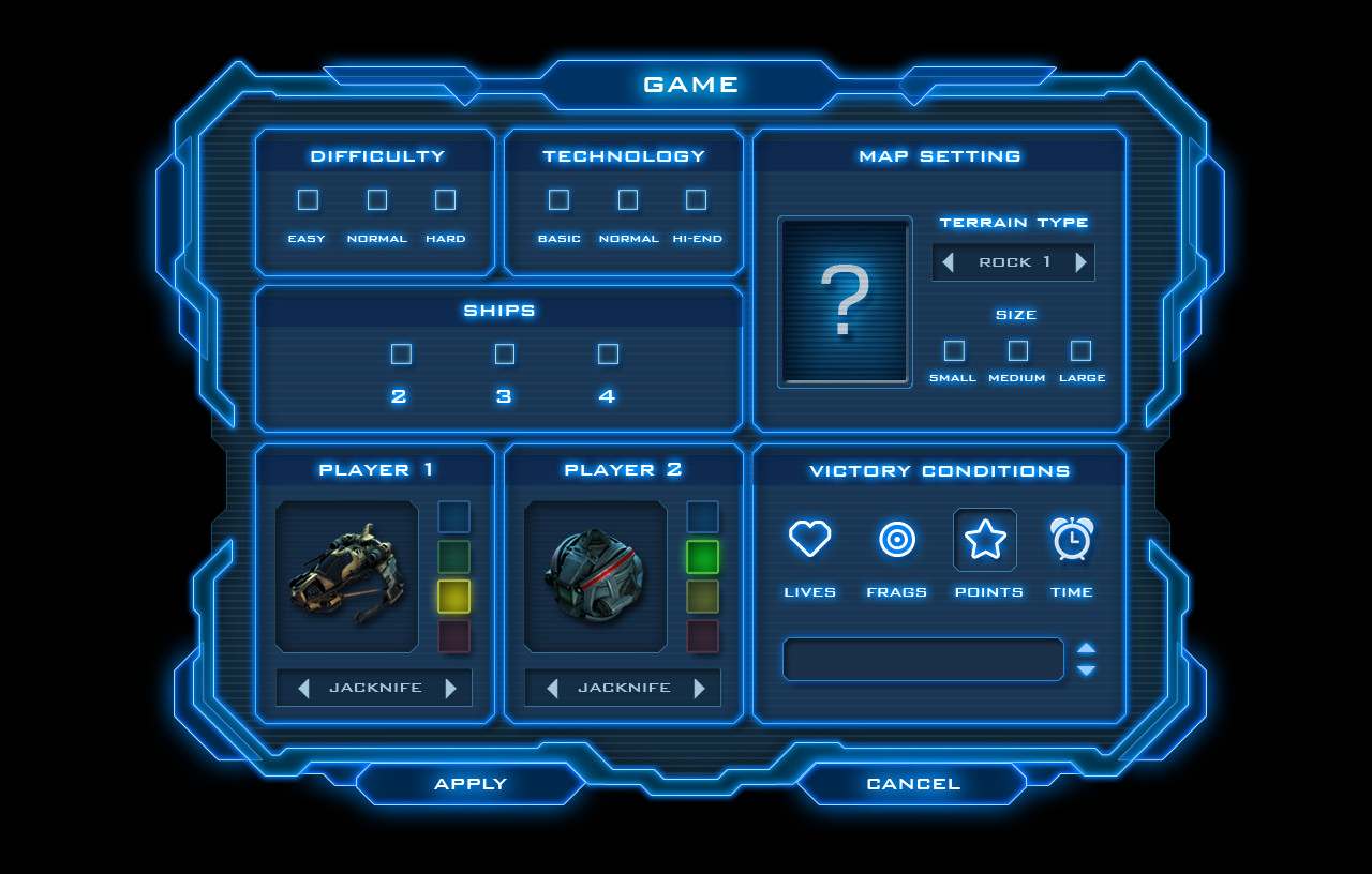 Jan Čištín - Miner Wars Arena - Game User Interface (GUI, UI, HUD)