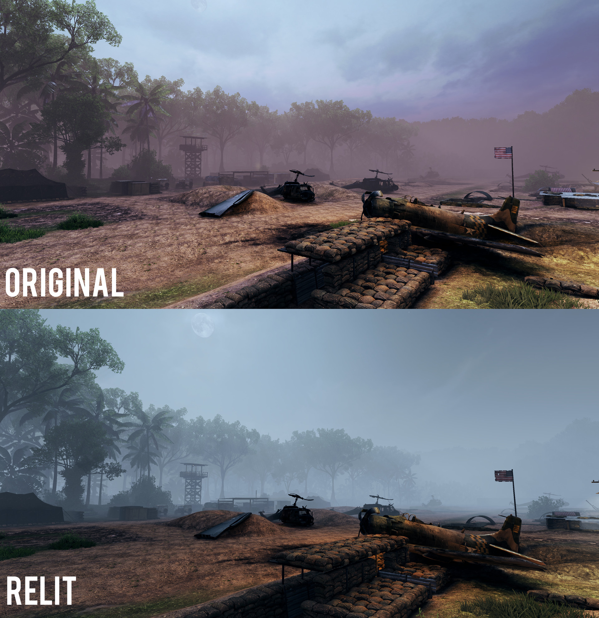 Sam Waite - Rising Storm 2 - Dong Ha Relighting