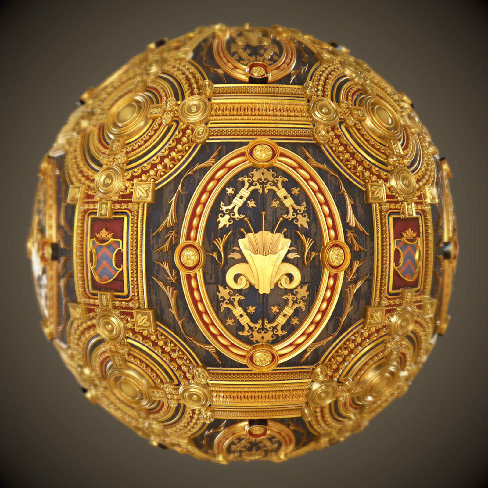 Simon Mermet-Mear - baroque ceiling