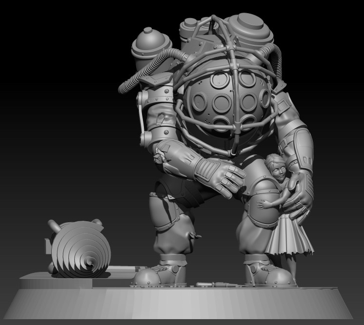 ArtStation - Bioshock fan art