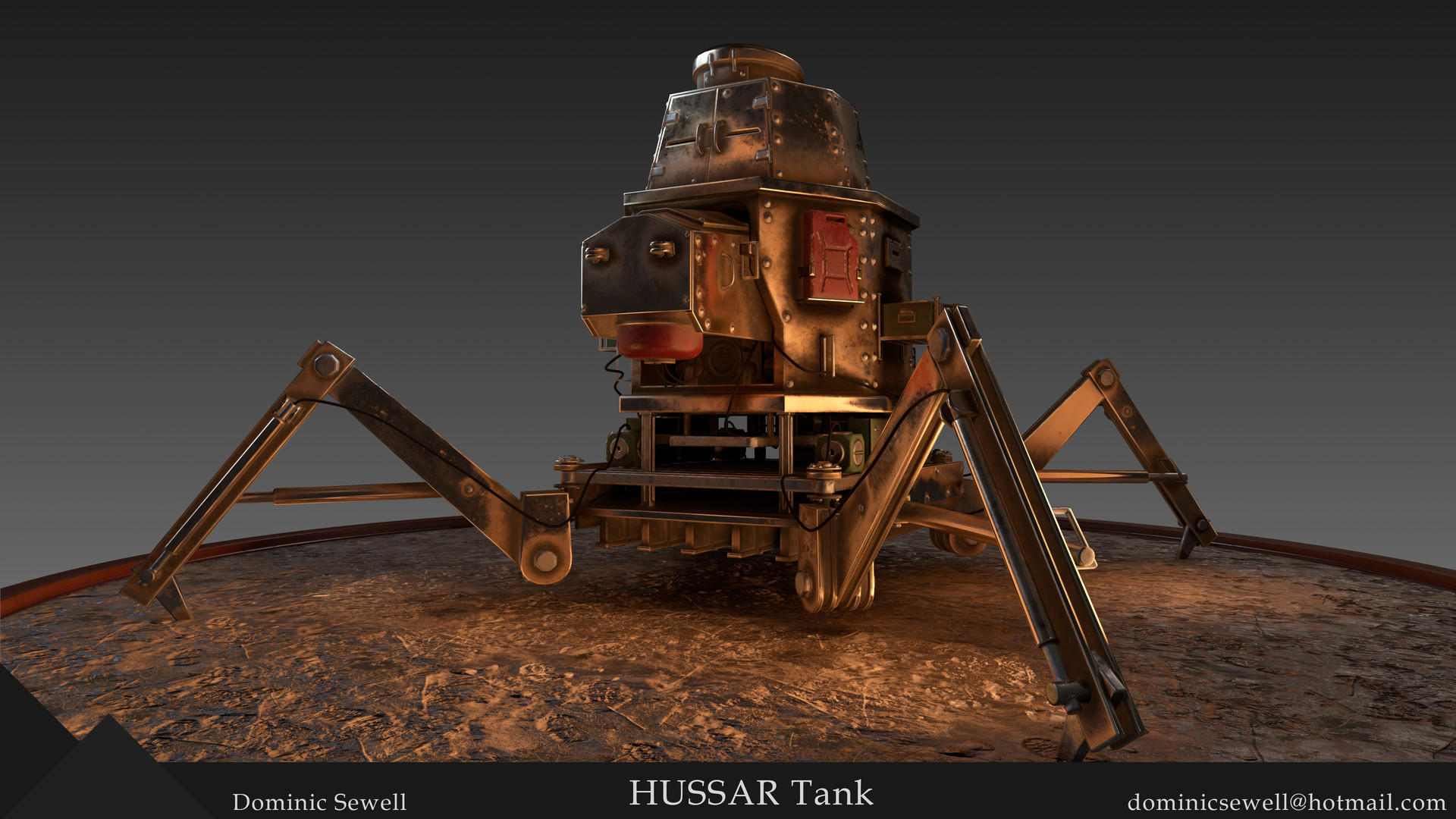 Dominic Sewell - HUSSAR Tank