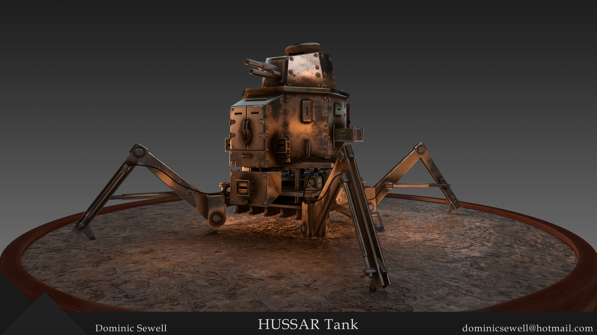 ArtStation - HUSSAR Tank