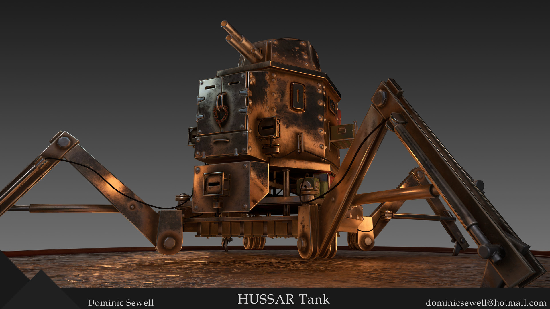 Dominic Sewell - HUSSAR Tank