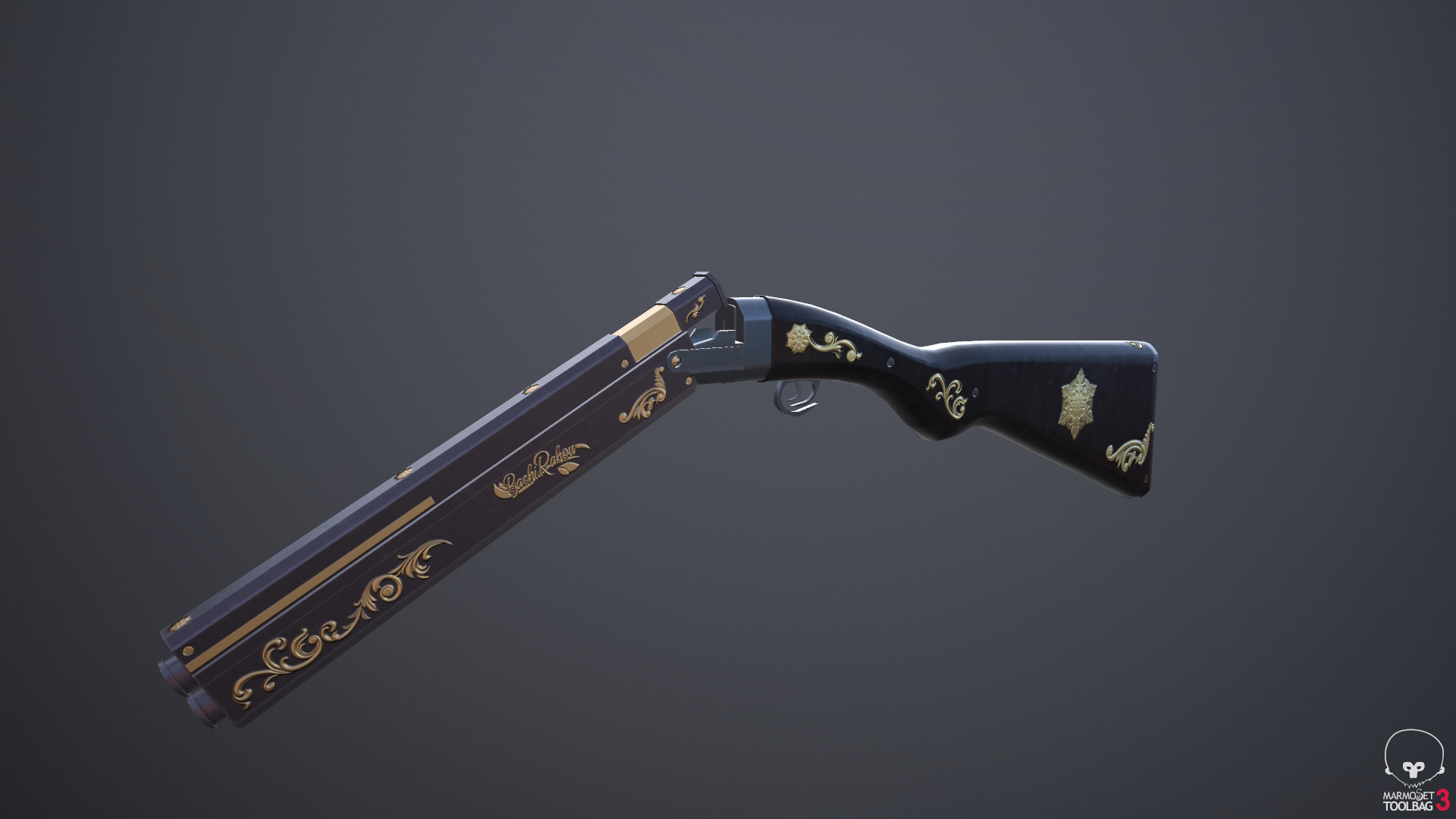 ArtStation - Gun fantasy workflow