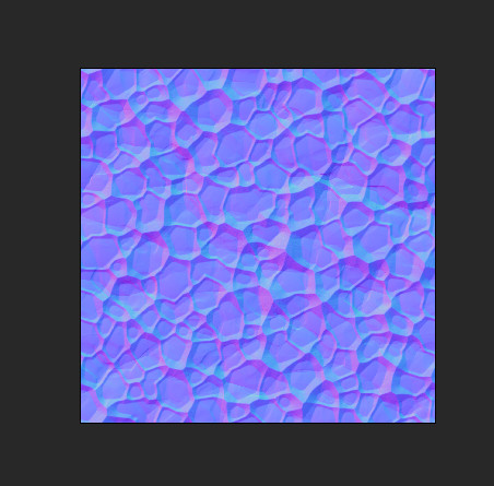 Paula Dzik - Low poly rock texture (stylized)