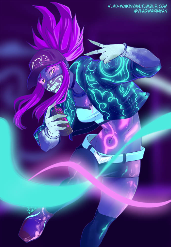 ArtStation - Akali