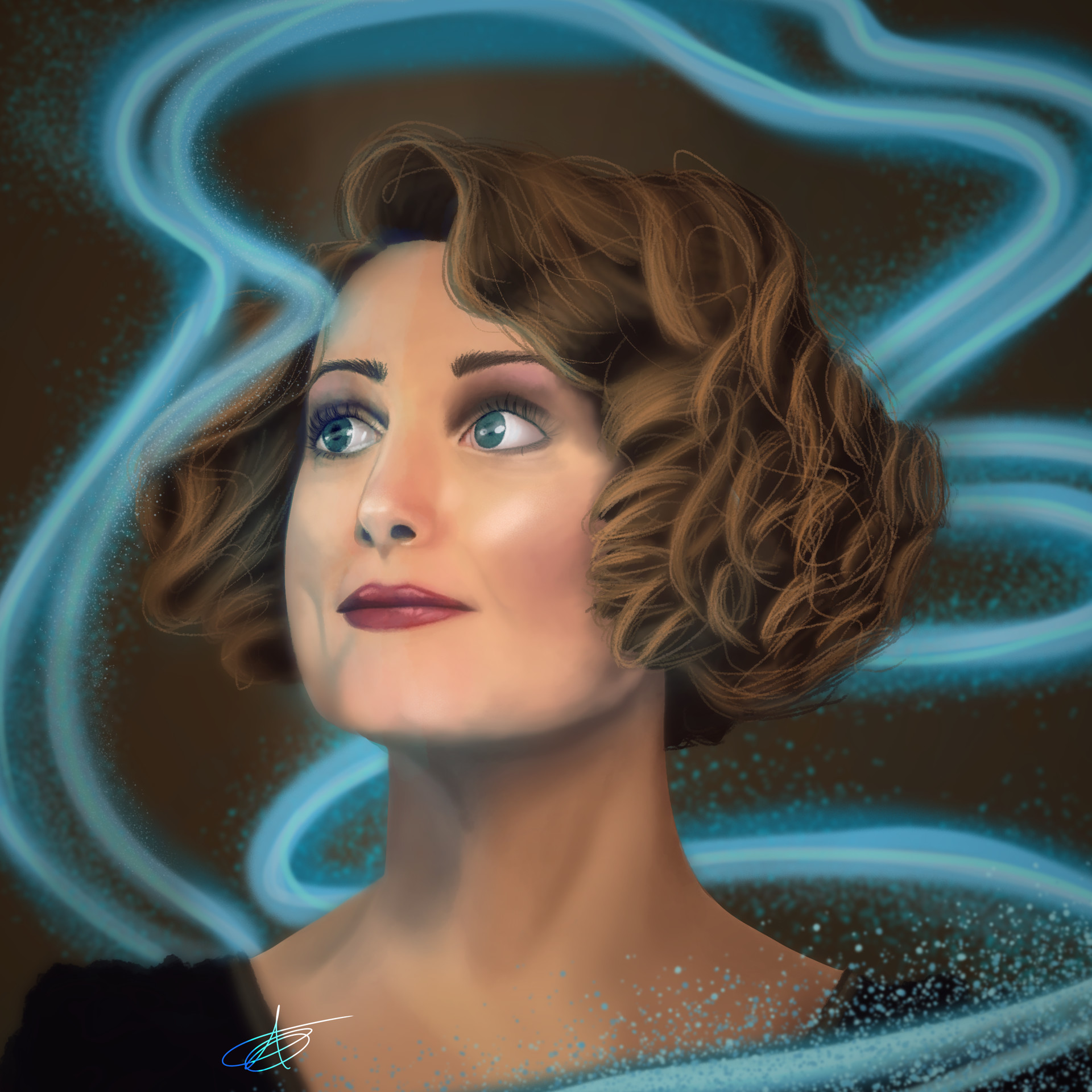 ArtStation - fan art queenie goldstein