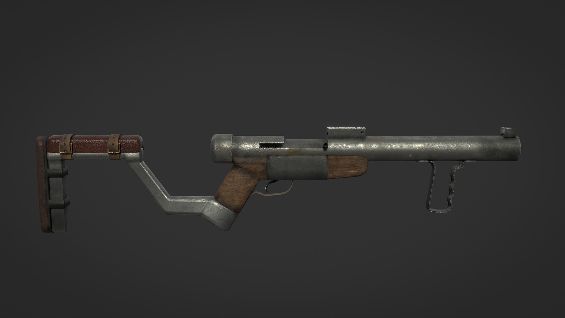ArtStation - Homemade Grenade launcher