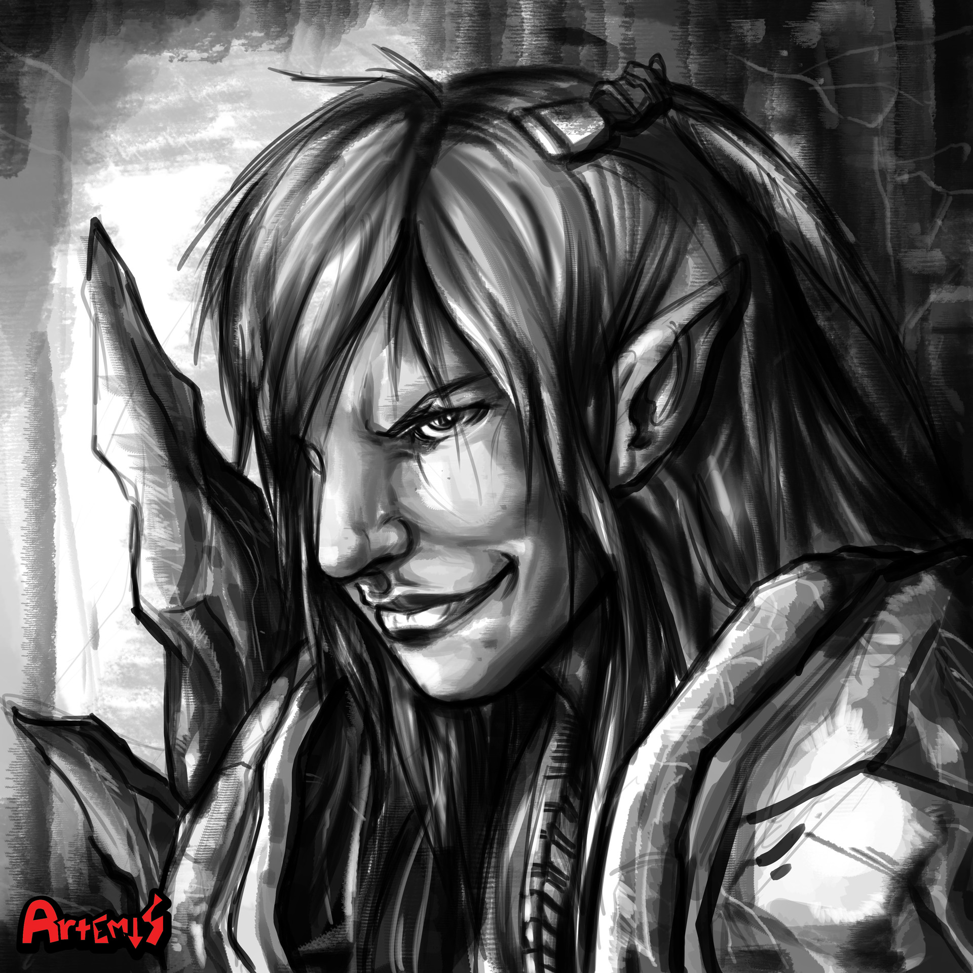 ArtStation - Demon Elf